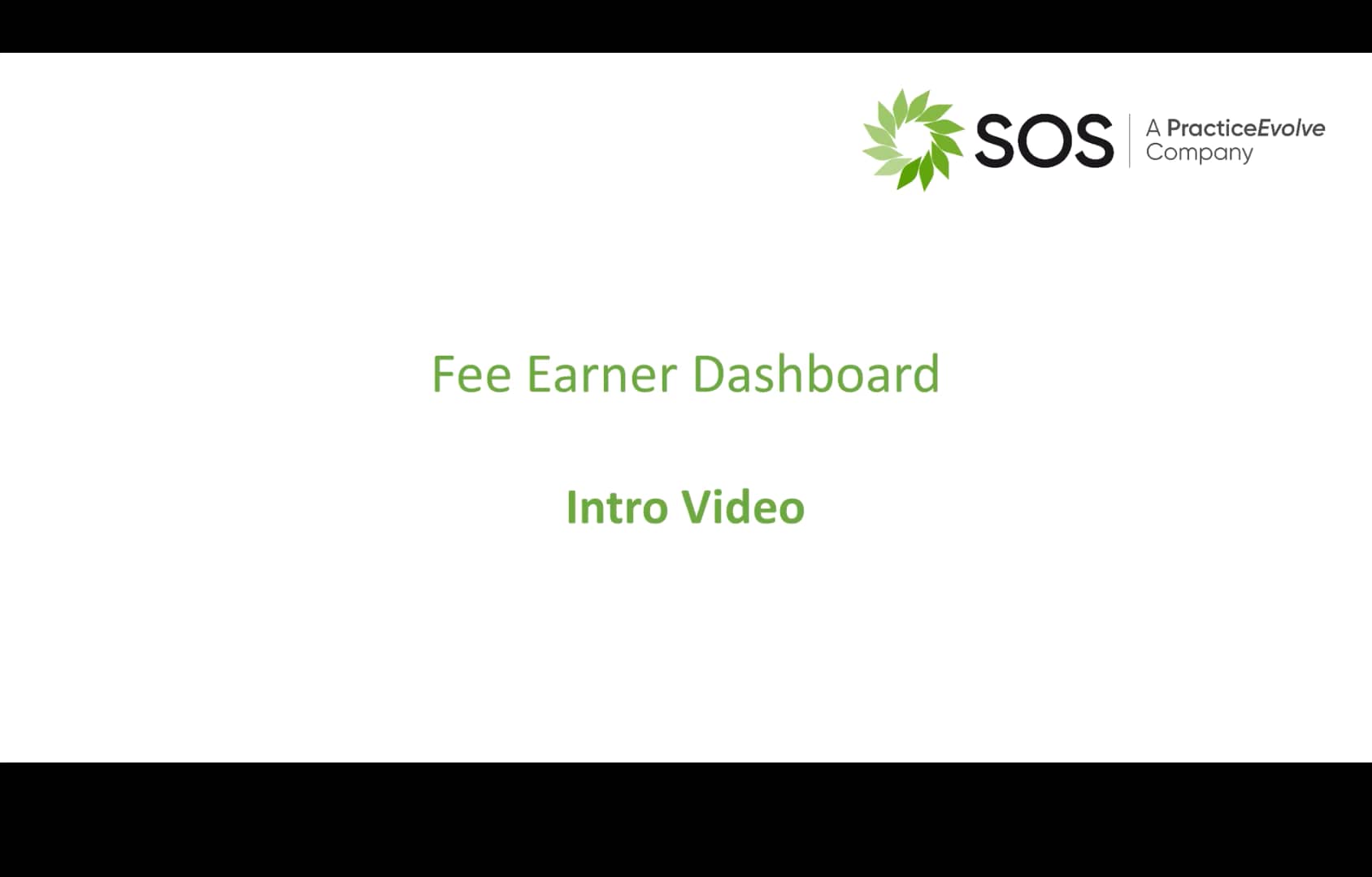 Fee Earner Dashboard on Vimeo