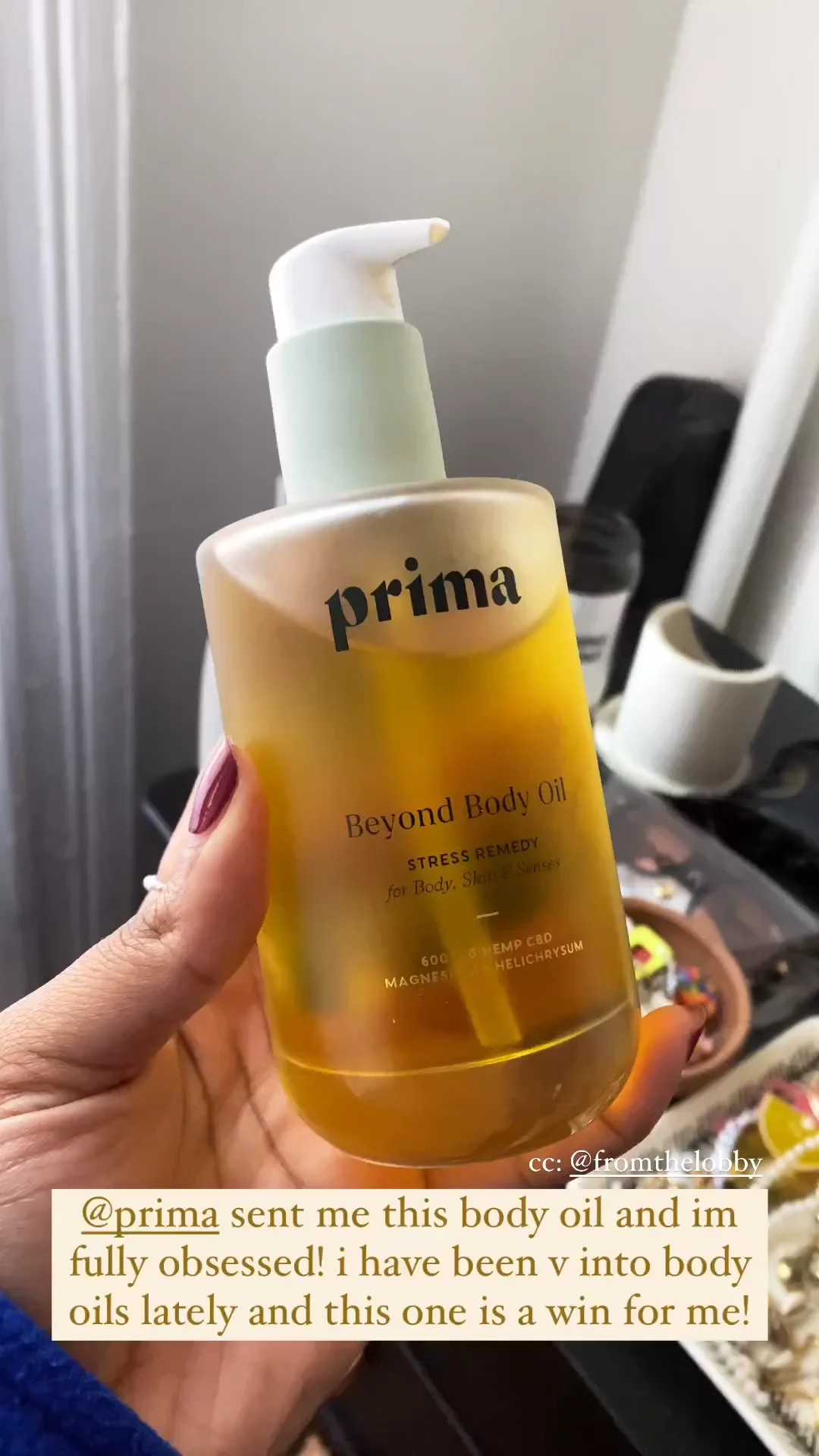 Beyond Body Oil | 600mg CBD Age-Defying, Lightweight, Nourishing ...