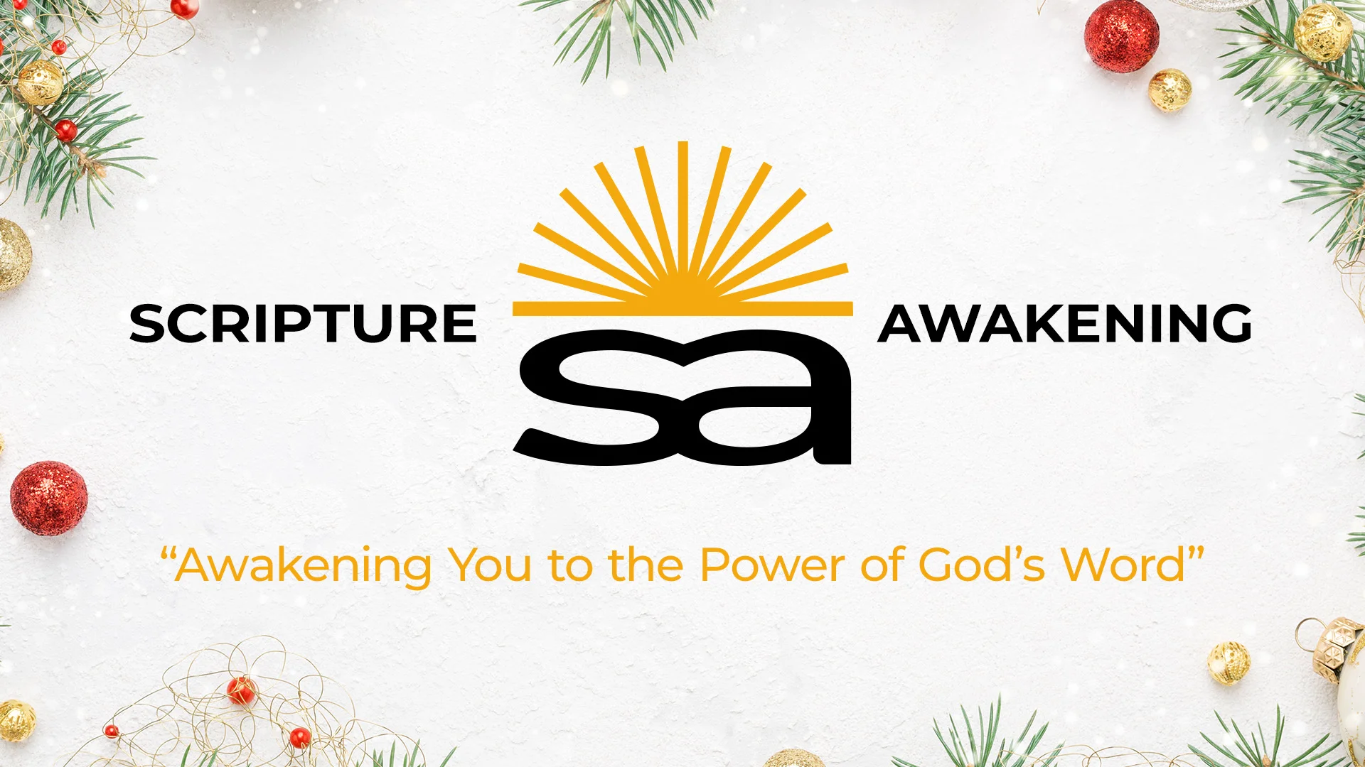 Scripture Awakening • Looking Back & Ahead on Vimeo