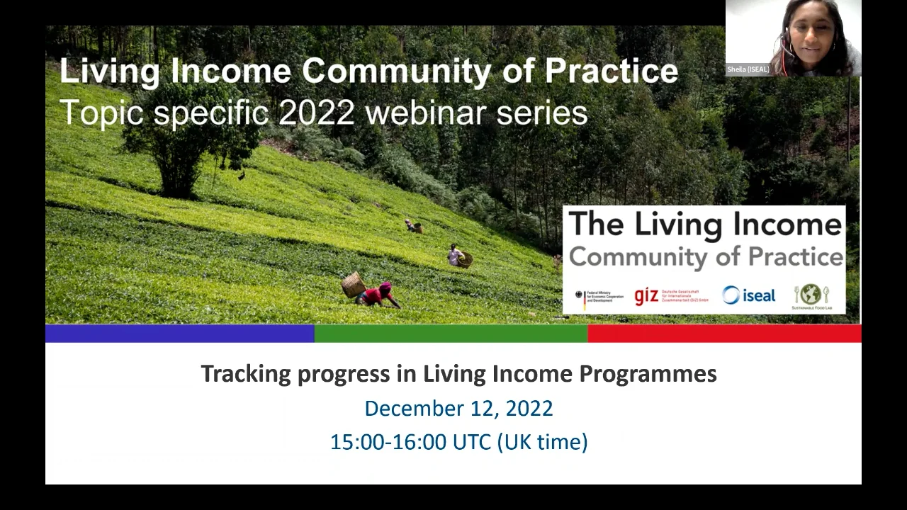 LICOP webinar - Tracking progress in living income programs - Farmer ...