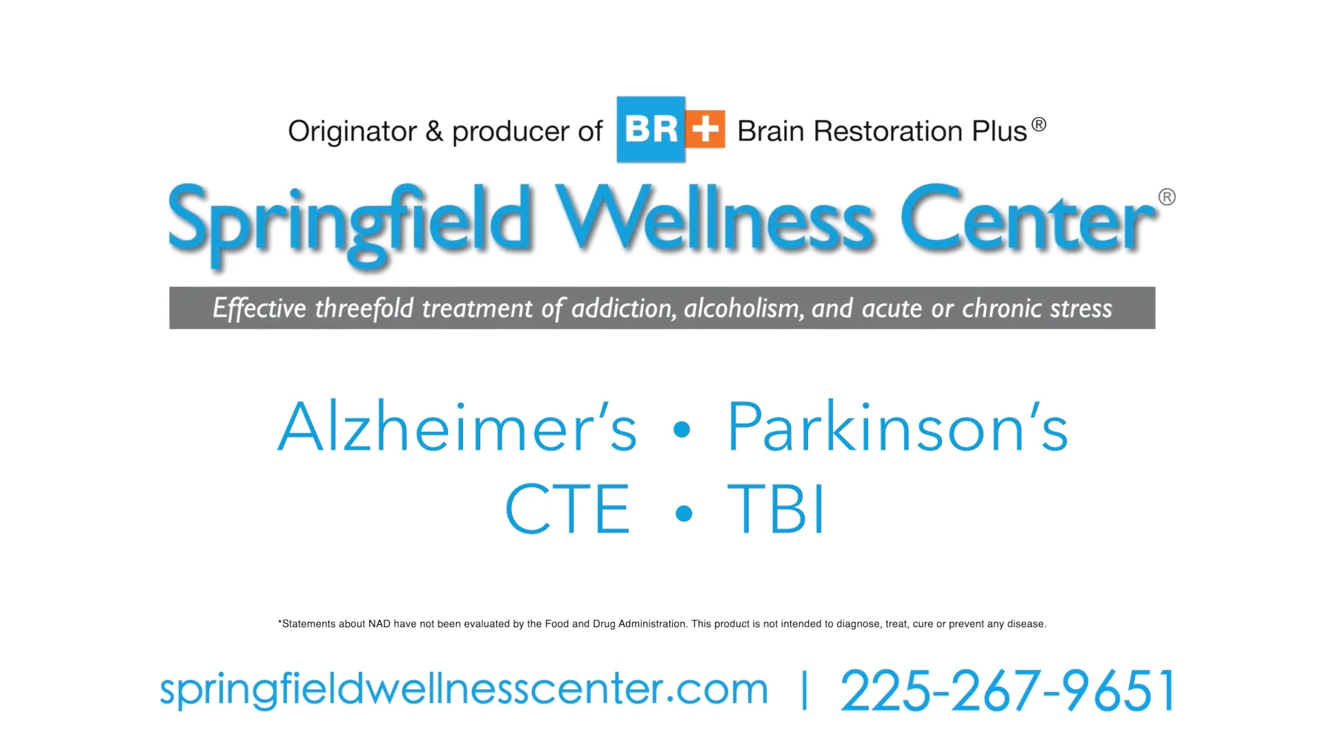 Springfield Wellness Commercial 2 on Vimeo