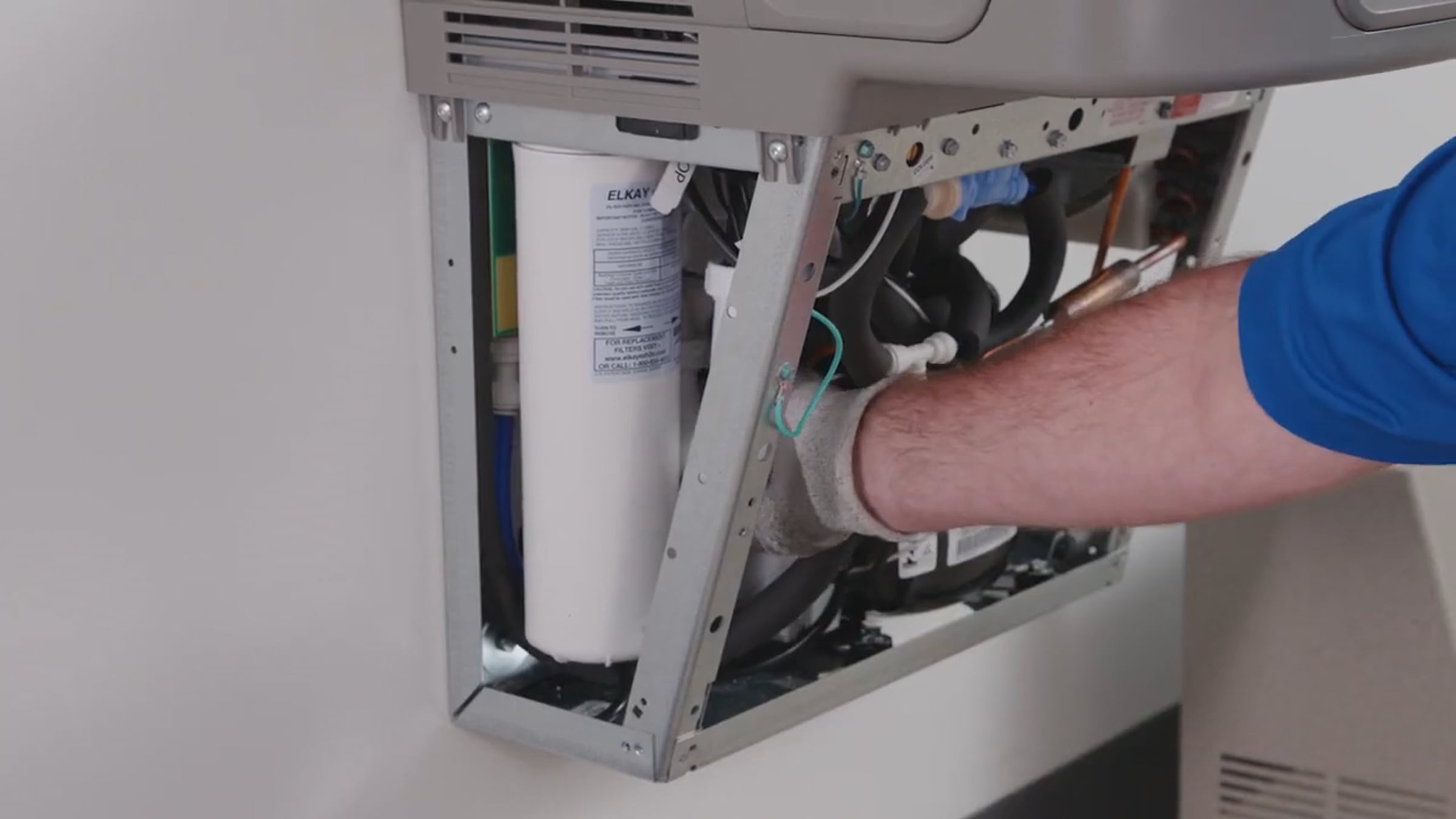 How to Replace a Filter and Reset the Filter Status Light on Elkay ezH2O Bottle Filling Stations