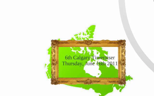 6th Calgary Timeraiser Special Offer to WestJet Employees on Vimeo