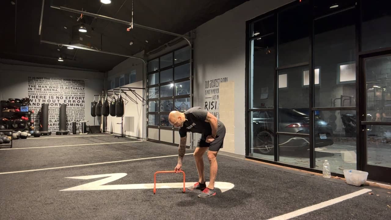 Lateral Low Hurdle Hops on Vimeo