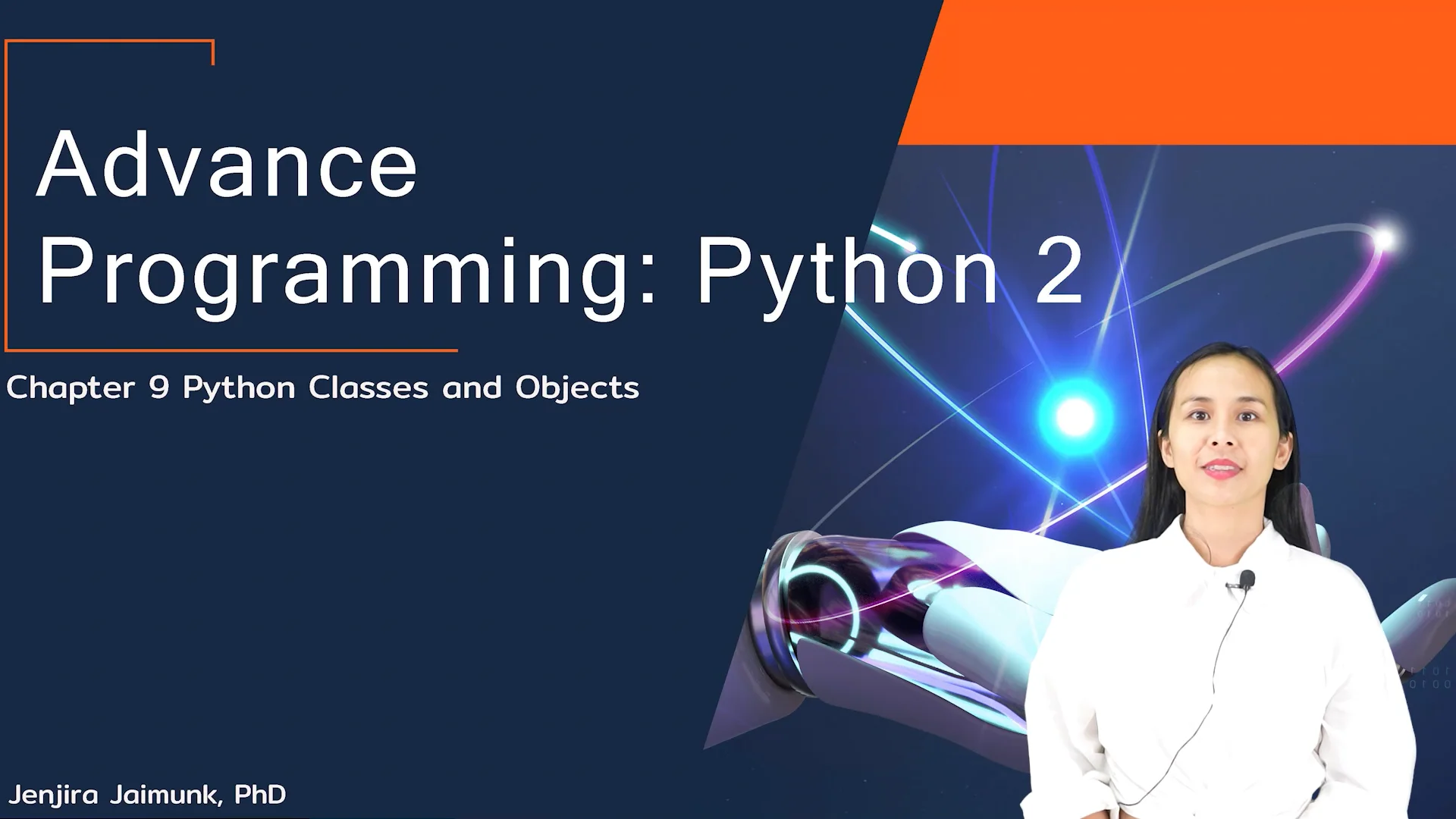 เรียนบรรยาย Chapter 9 Python Classes and Objects on Vimeo