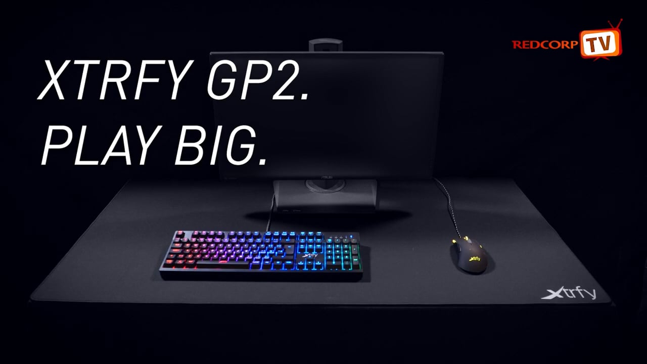 Xtrfy GP2 XXL Mousepad on Vimeo