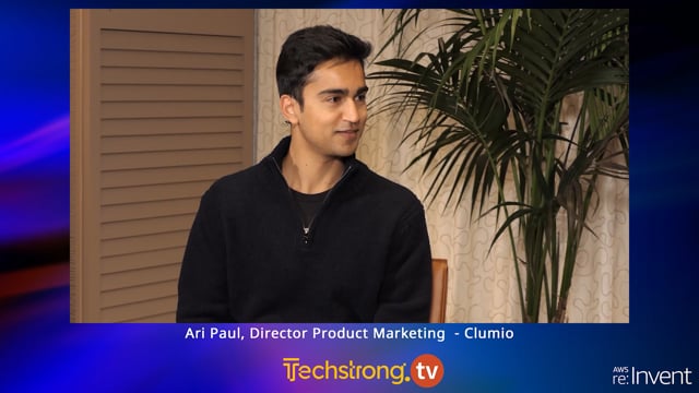 Ari Paul, Clumio | AWS re:Invent 2022 - Techstrong TV