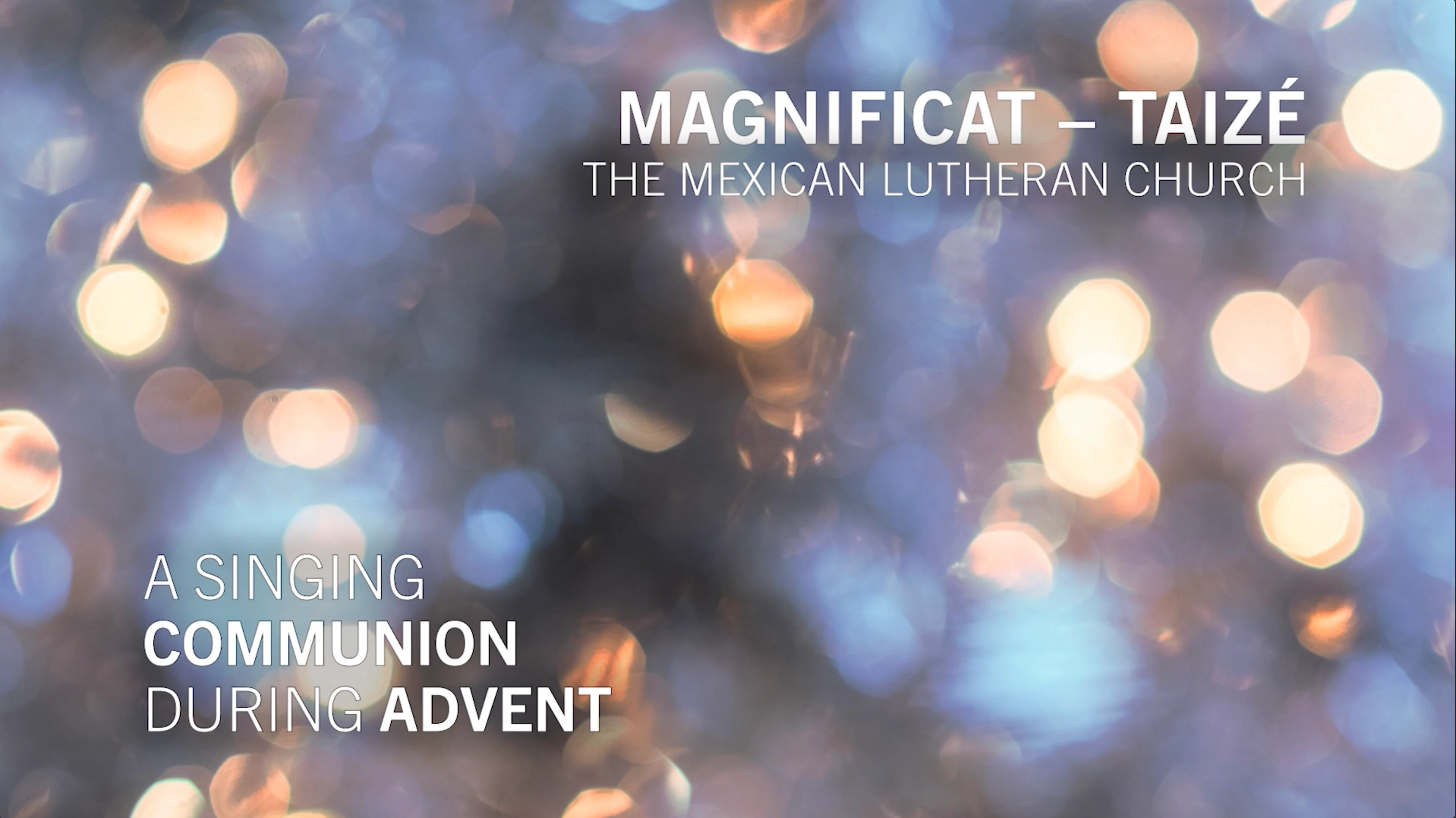 Advent 2022 – Hymn for 19 December from The Mexican Lutheran Church on ...
