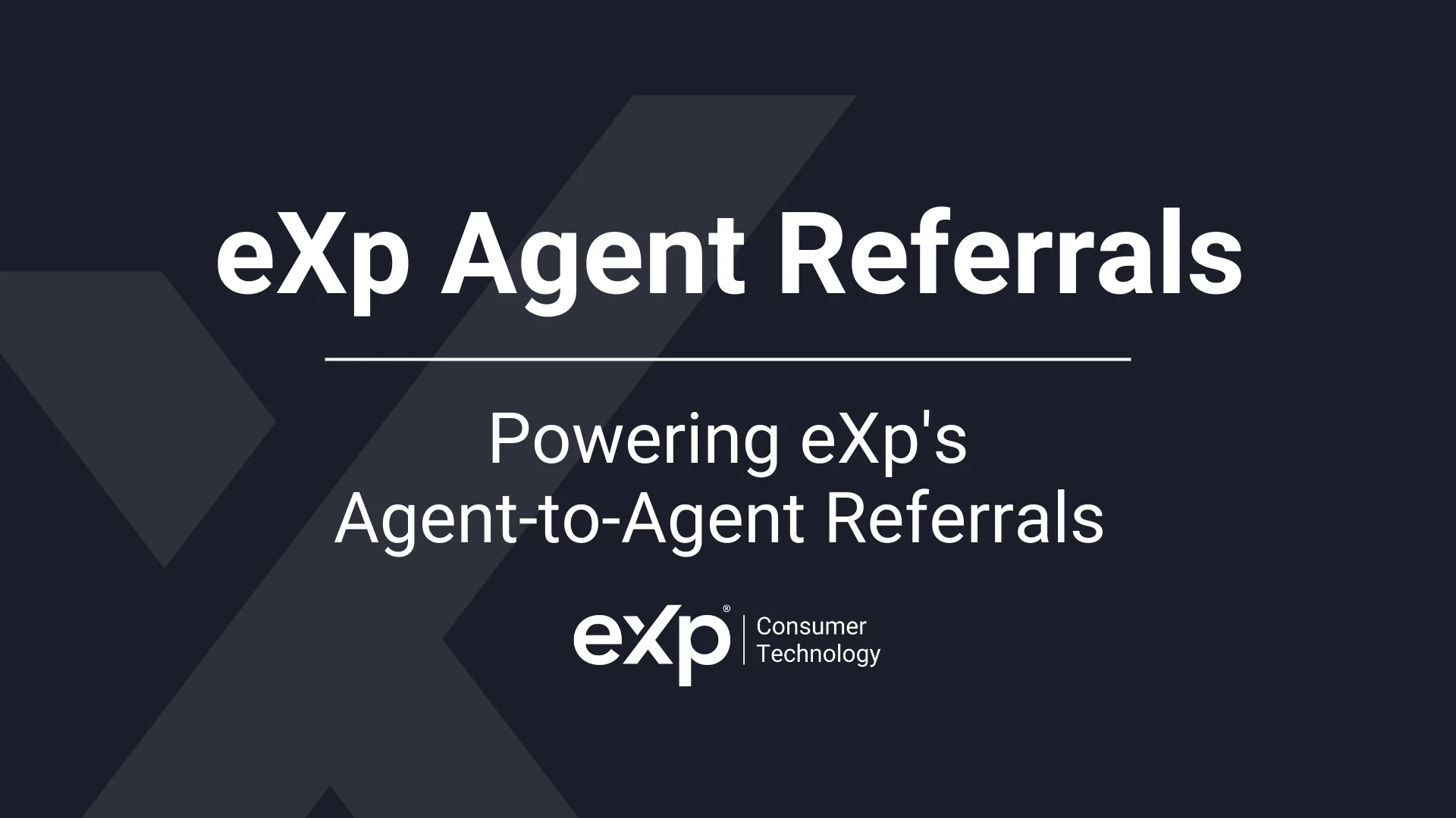 eXp Agent Referrals