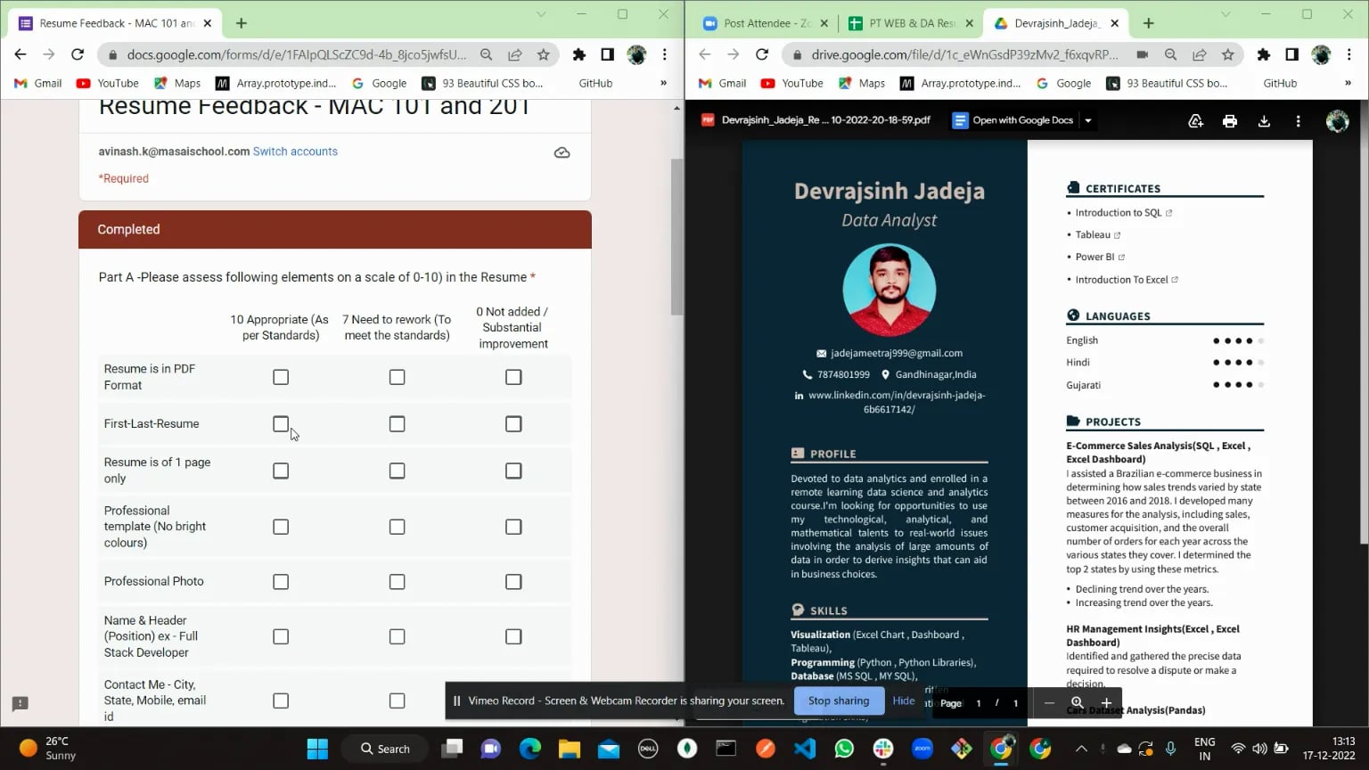 Devrajsinh jadeja - 12/17/2022, 1:13:37 PM on Vimeo
