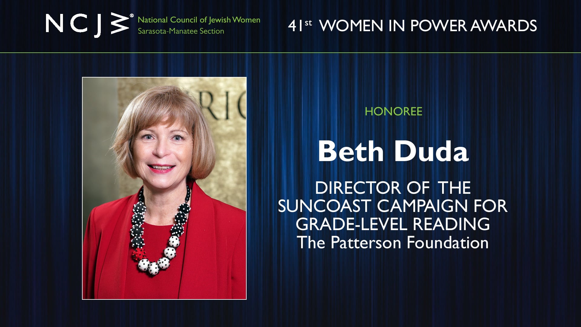 Beth Duda (NCJW Women In Power 2023) on Vimeo