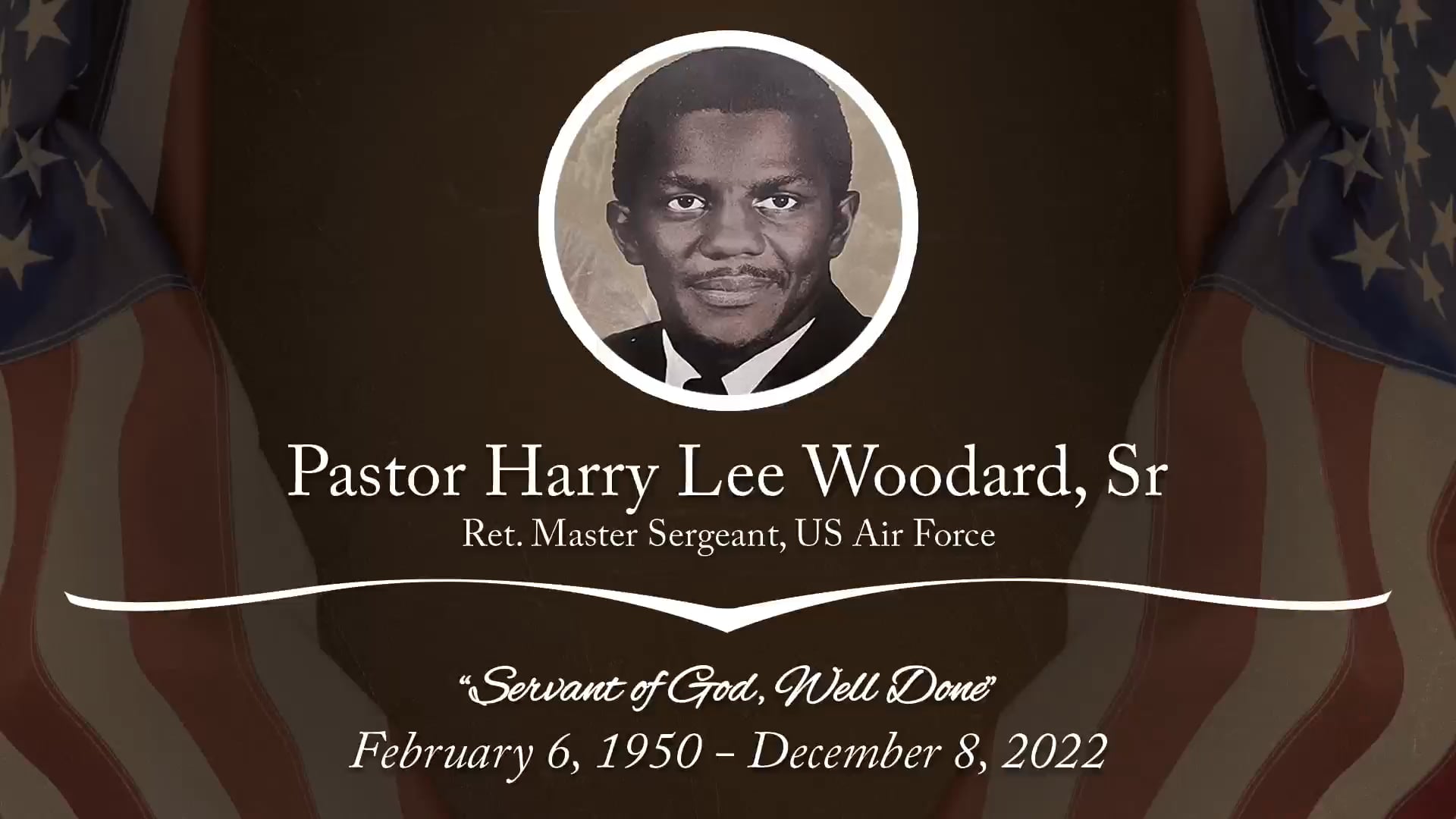 Home Going Service for Pastor Harry L. Woodard on Vimeo