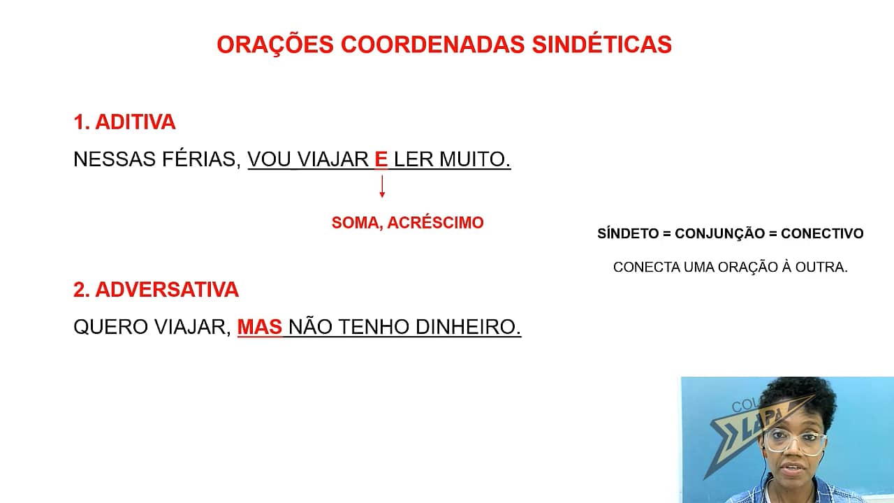 Oraçoes Coordenadas Sindéticas 3a. série on Vimeo