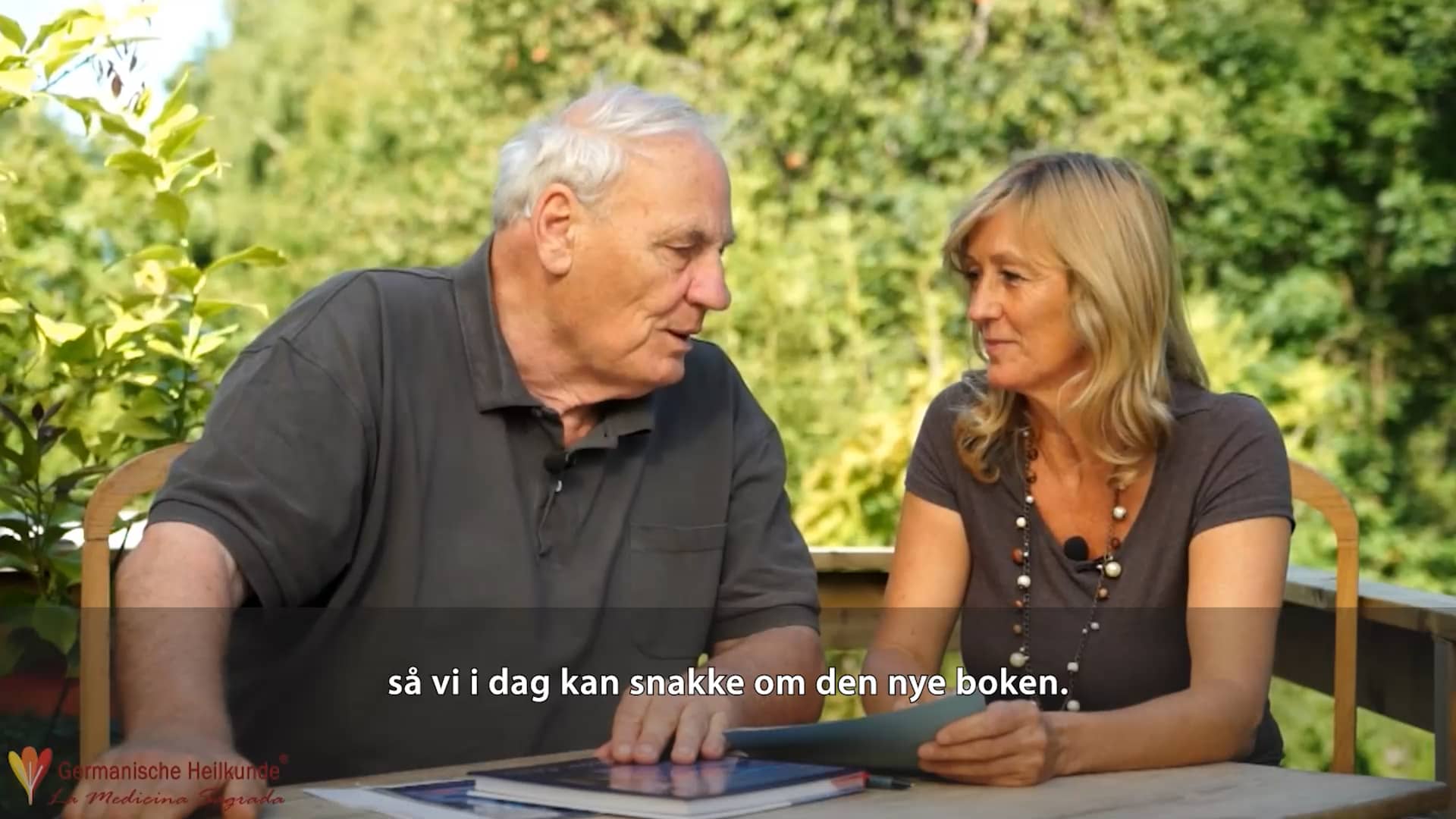 Dr. Hamer om sin bok "Mein Studentenmädchen" (Min Studentkjæreste ...