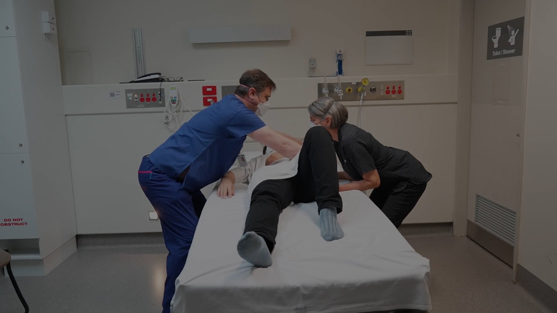 Task 2 - Rolling a Patient in Bed - v5 on Vimeo