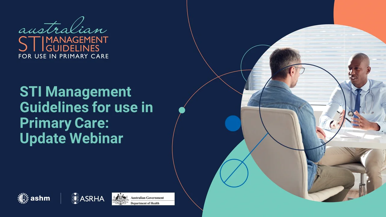 Australian STI Management Guidelines for use in Primary Care Launch Event 2022