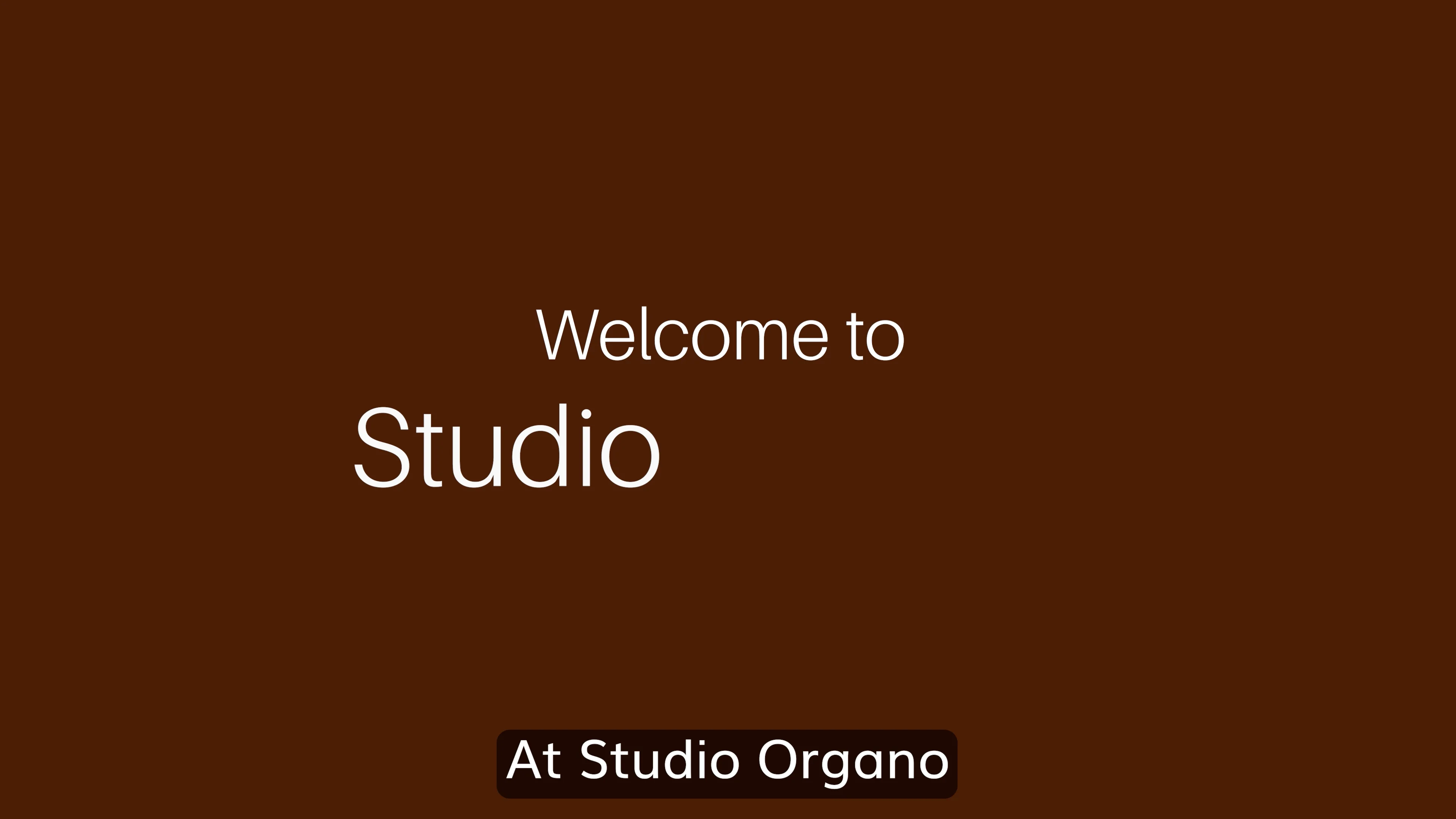Studio Organo - How We Work on Vimeo