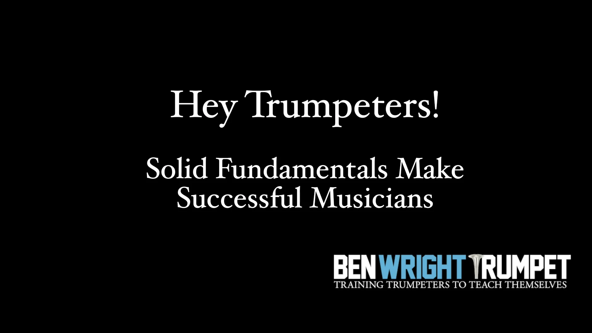 How i practice clarke Trumpet drills on Vimeo