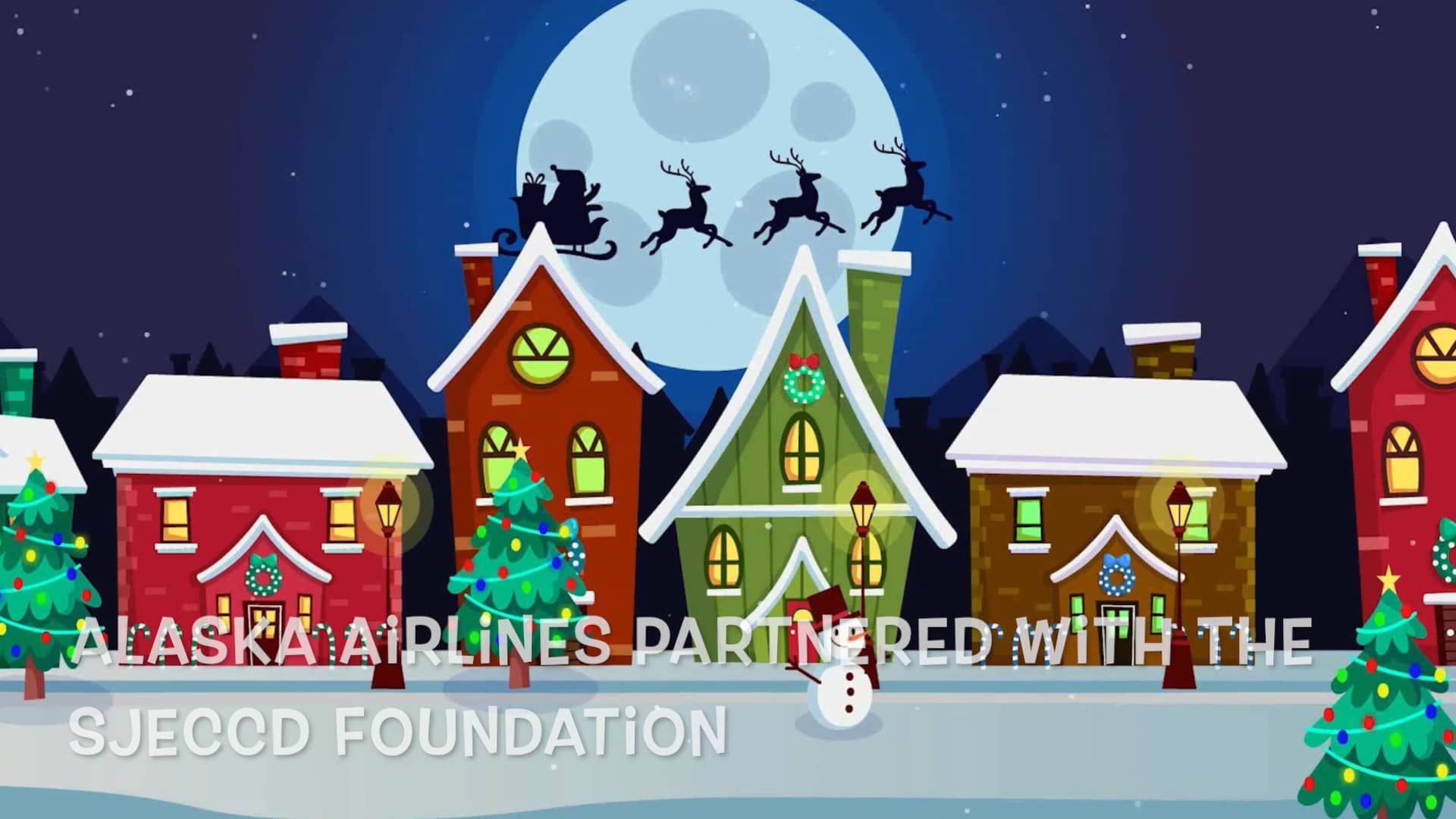 SJECCD Foundation: a holiday partnership with Alaska Airlines on Vimeo
