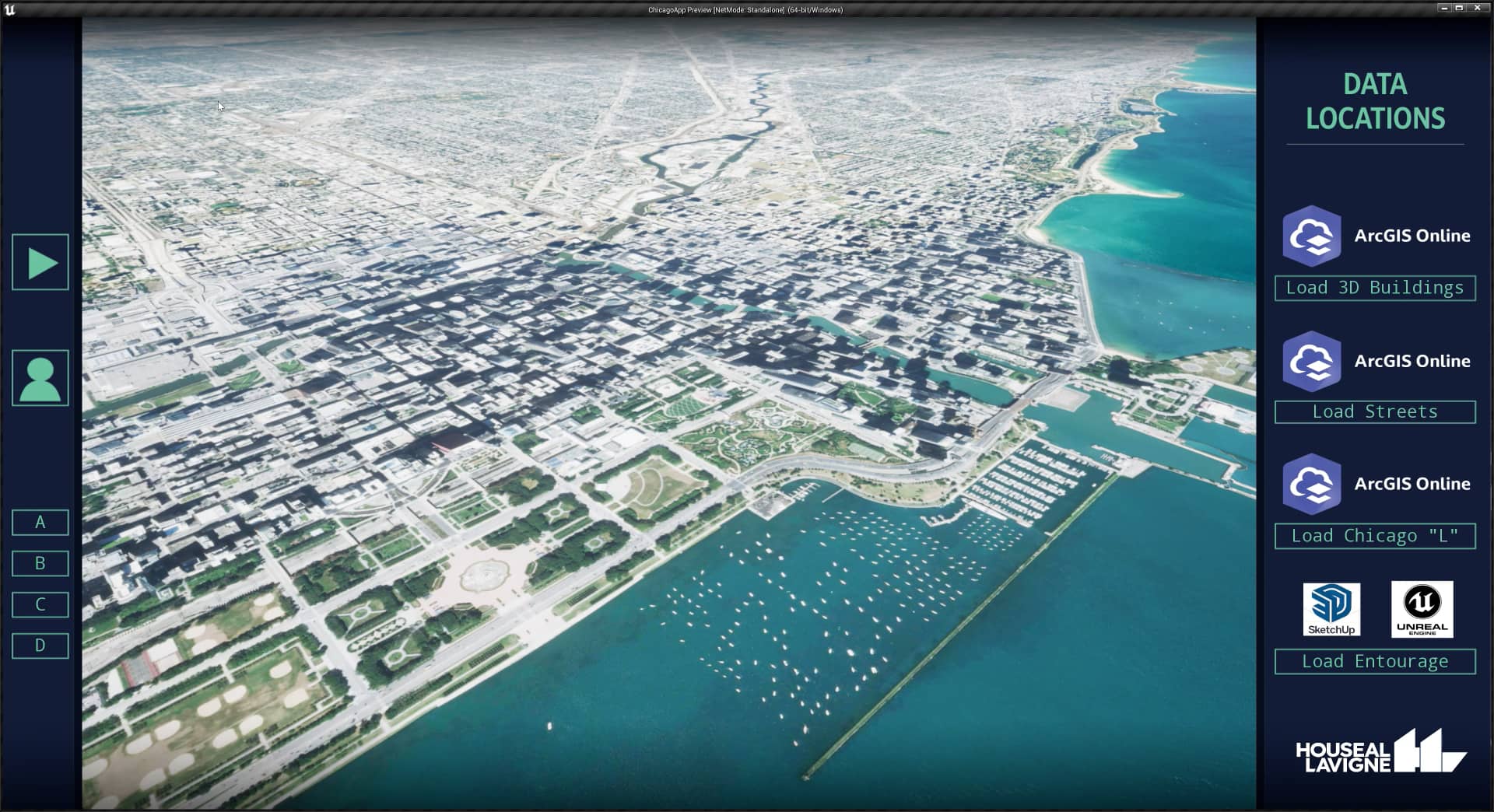 ESRI, Sketch-Up, Unreal – An Urban Design Workflow in Chicago on Vimeo
