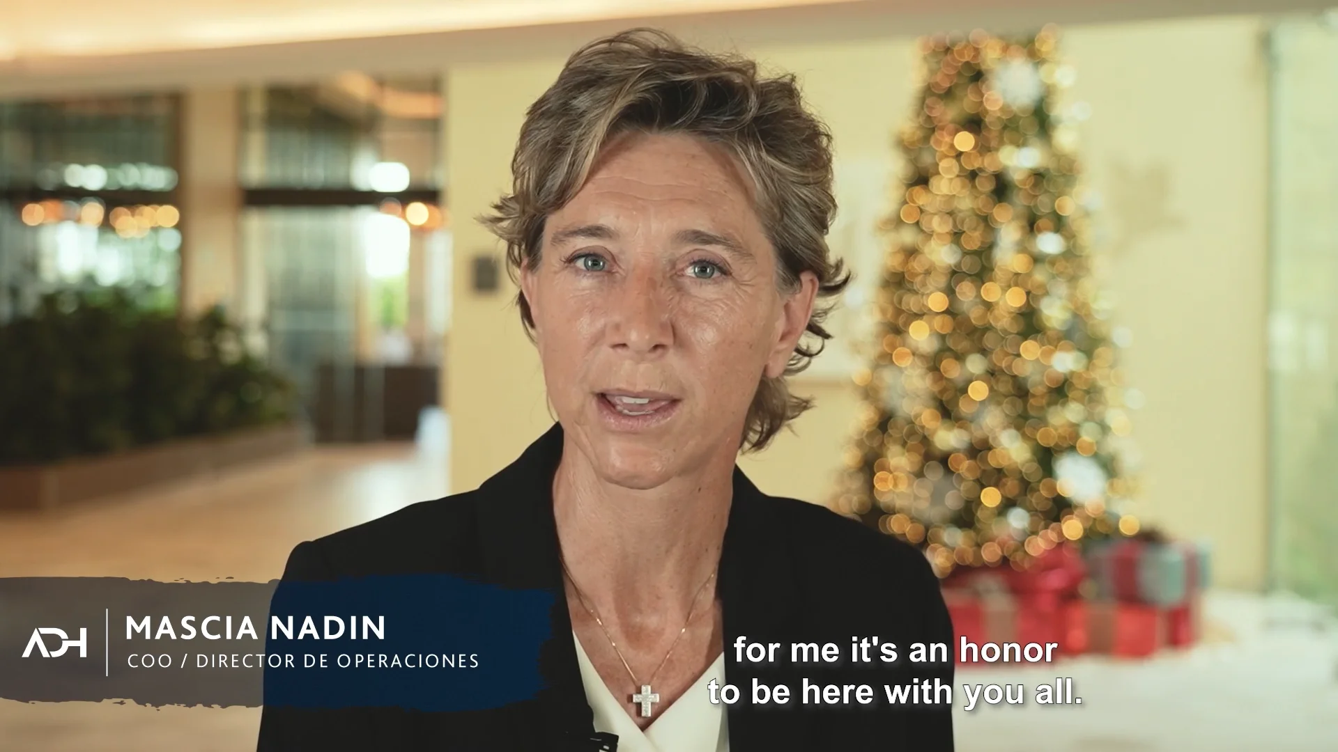 A Holiday Message from Mascia Nadin, Chief Operating Officer of ATELIER ...