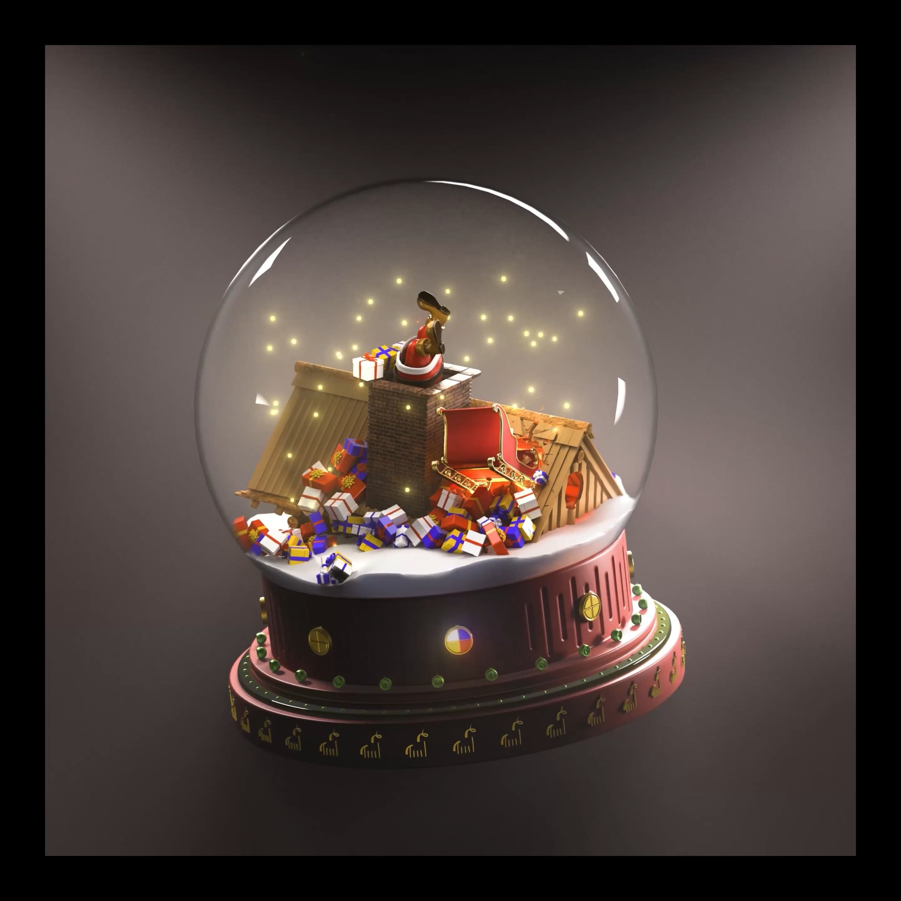 xmas nft santa on Vimeo