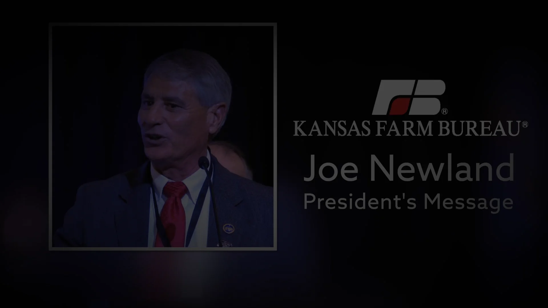 Introduction of KFB President Joe Newland on Vimeo