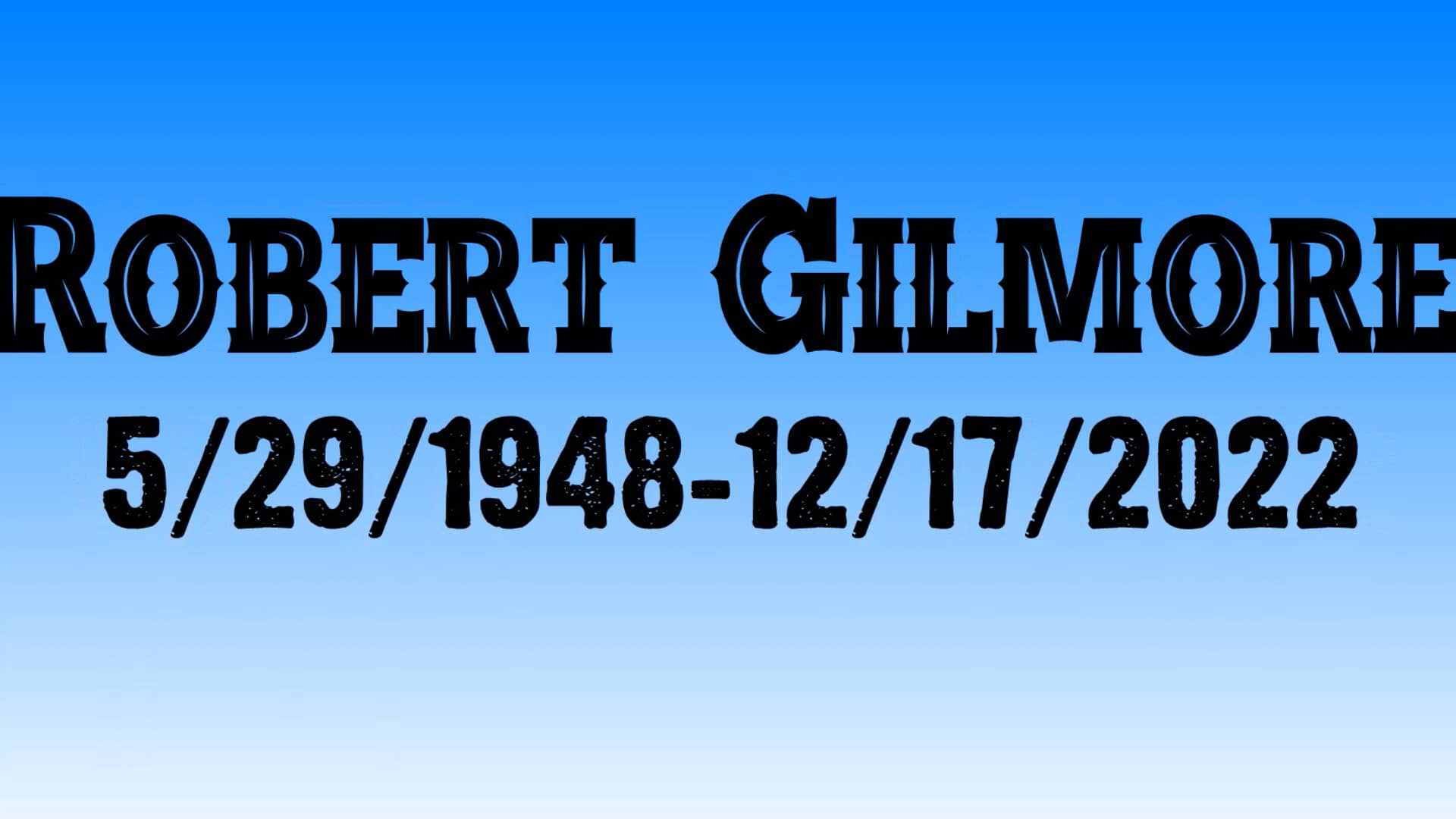 Robert Gilmore on Vimeo