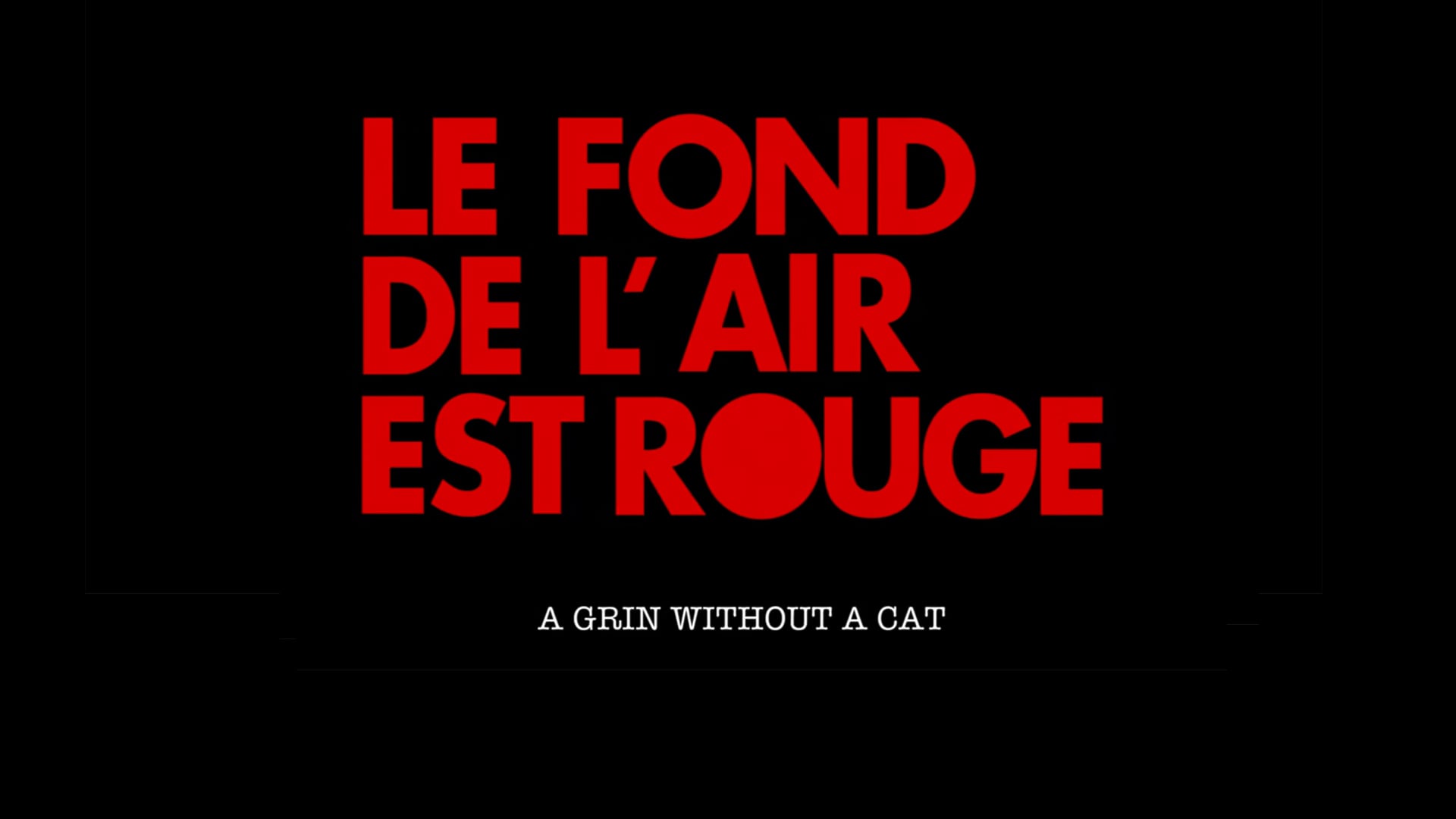 Watch A Grin Without A Cat Online | Vimeo On Demand on Vimeo