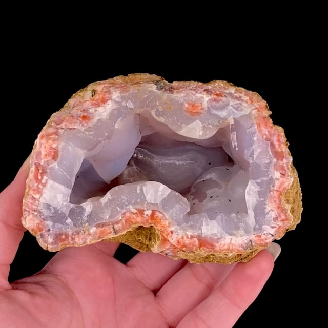Quartz (var: Chalcedony) Geode (beautiful color) | Atlas Mountains ...