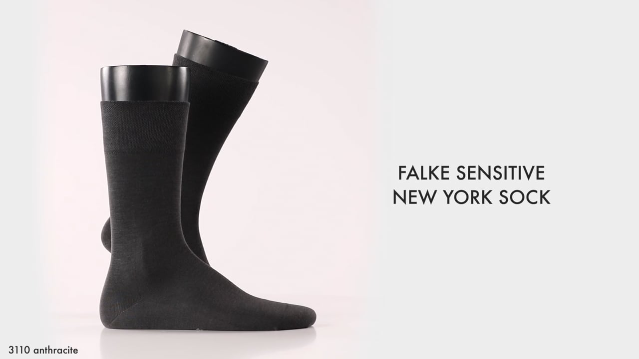 Sensitive New York Men Socks (Brown) | FALKE