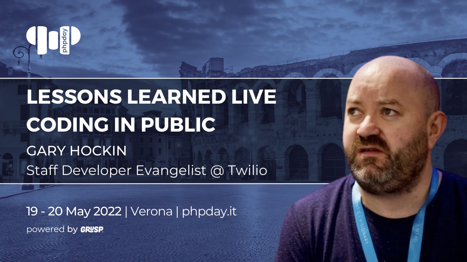 Lessons Learned Live Coding in Public | Gary Hockin | phpday 2022 on Vimeo