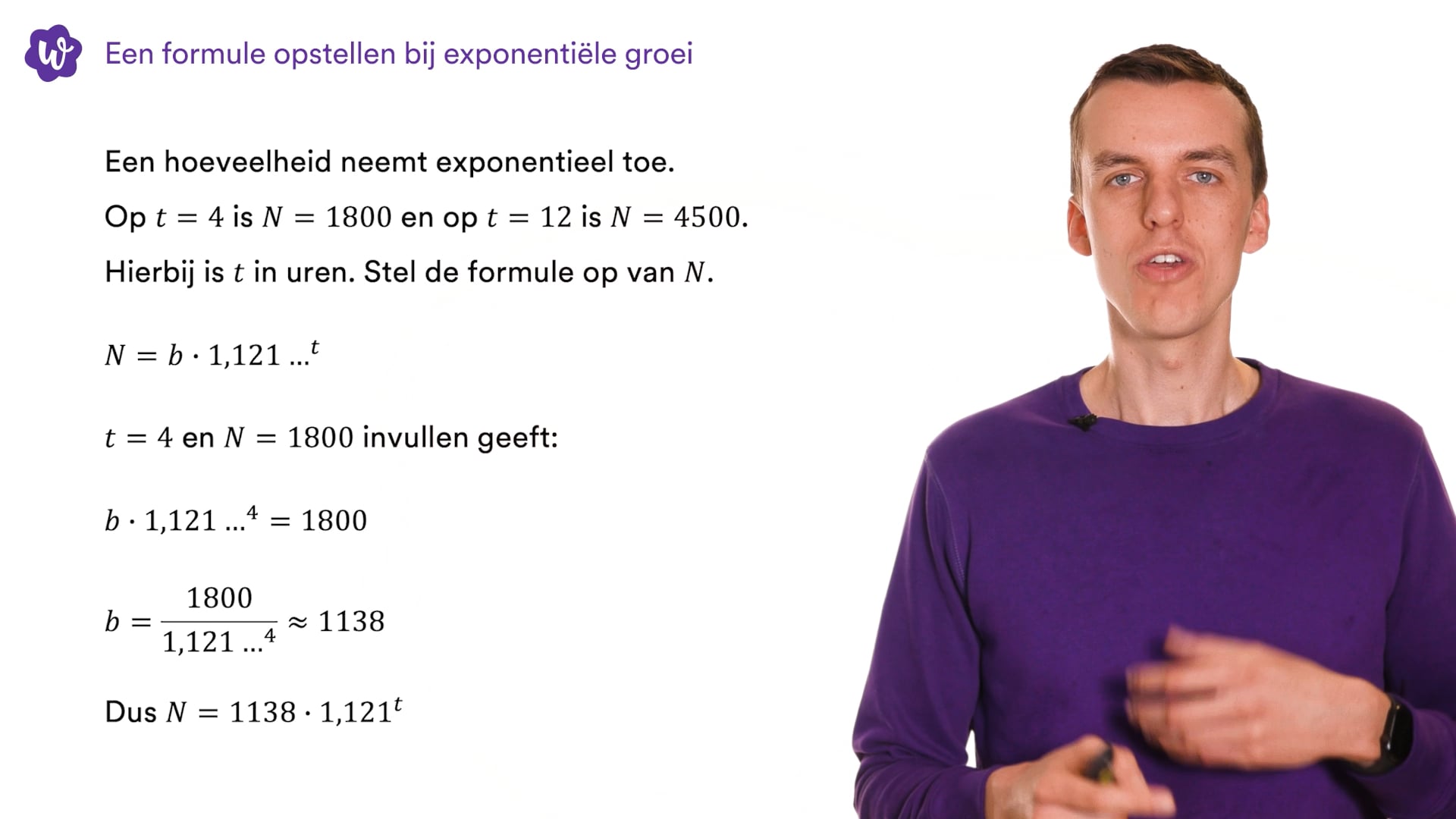 Oefen met Exponenten en logaritmen uit Getal en Ruimte – 4/5/6 vwo – 12 ...