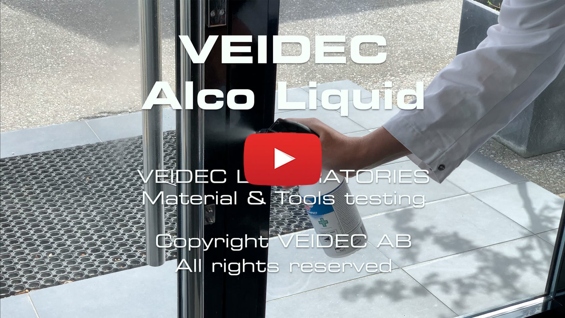 VEIDEC Alco Liquid 80% on Vimeo
