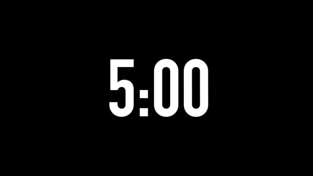 Countdown: Timer Overlays - Volume Twos - Church Visuals