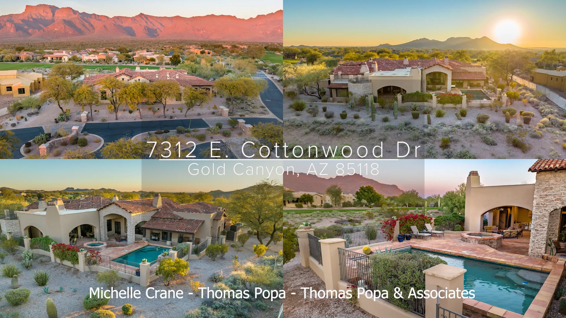 7312 E. Cottonwood Dr Gold Canyon, AZ 85118 - Michelle Crane - Thomas ...