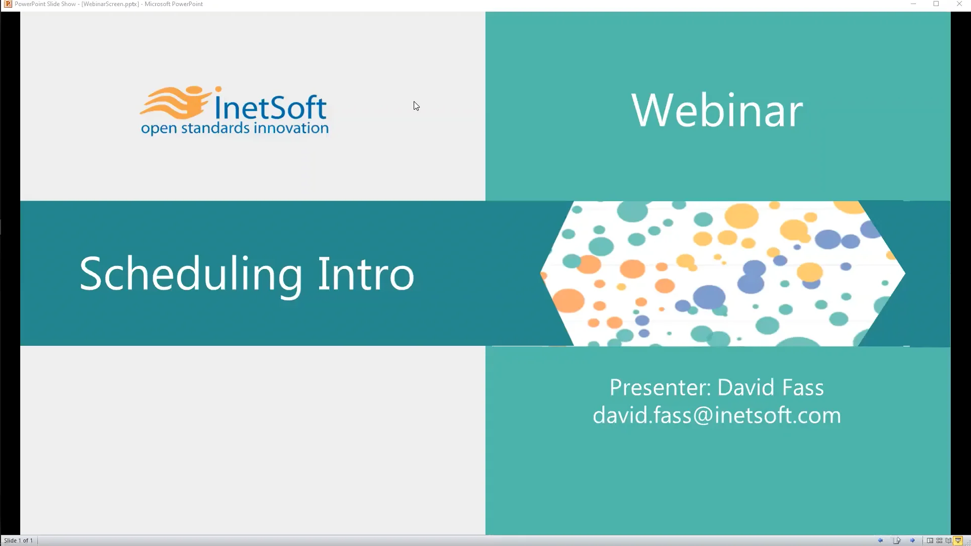 Scheduling Intro (12-22-22) on Vimeo