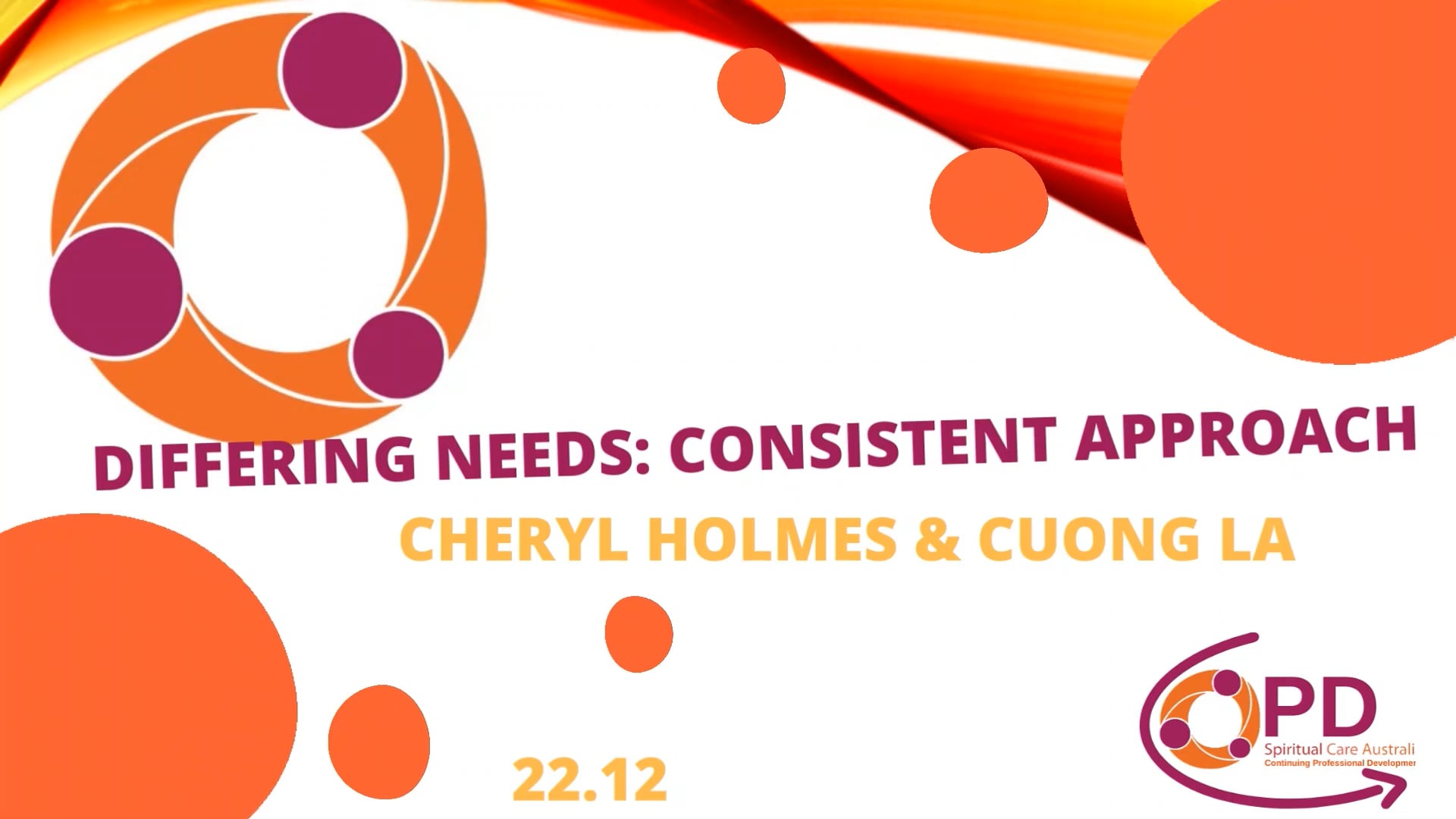 Watch Differing Needs / Consistent Approach. Spiritual Health ...