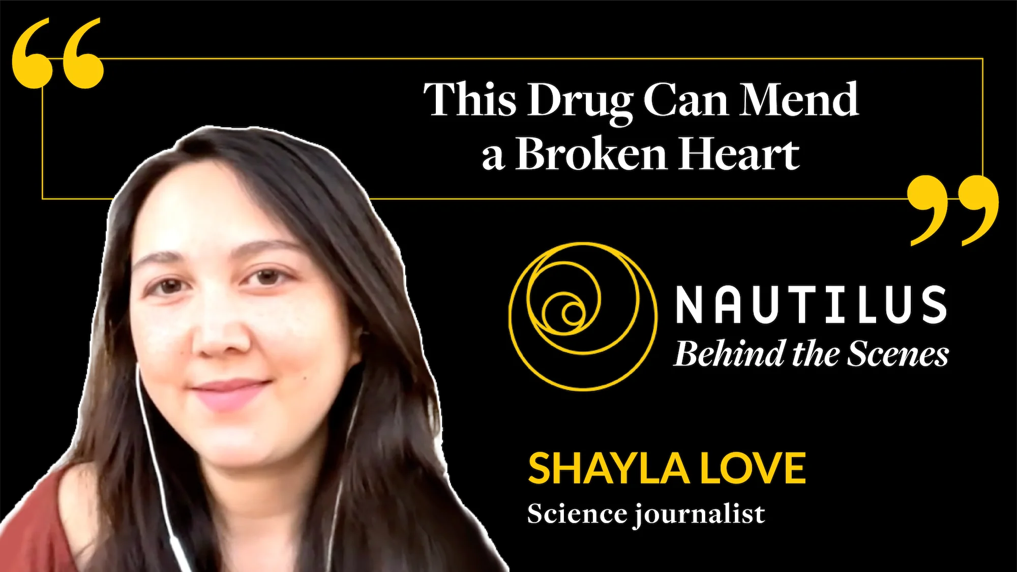 Shayla Love Takes Us Behind “This Drug Can Mend a Broken Heart ...