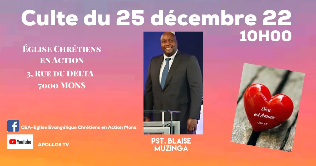 Culte du 25 décembre Pst Blaise MUZINGA on Vimeo