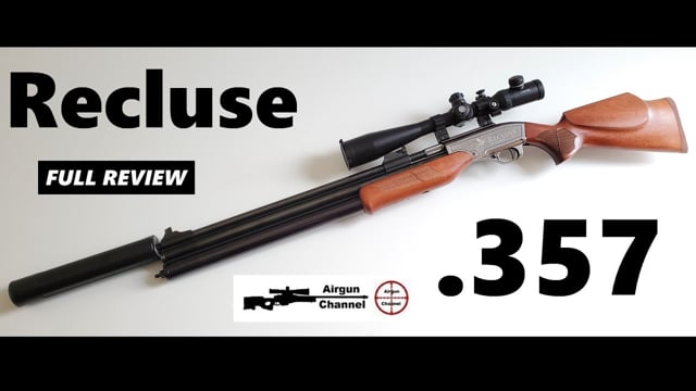 Seneca RECLUSE Hunting .357 (Full Review) Big Bore PCP Air Rifle ...