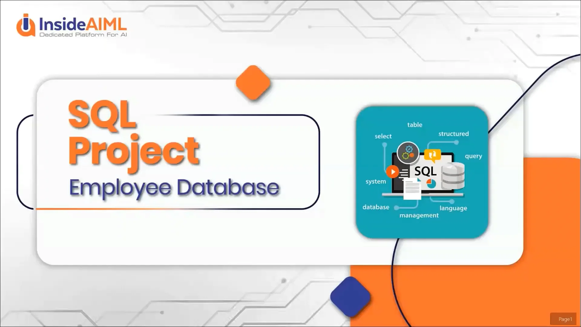 sqlproject on Vimeo
