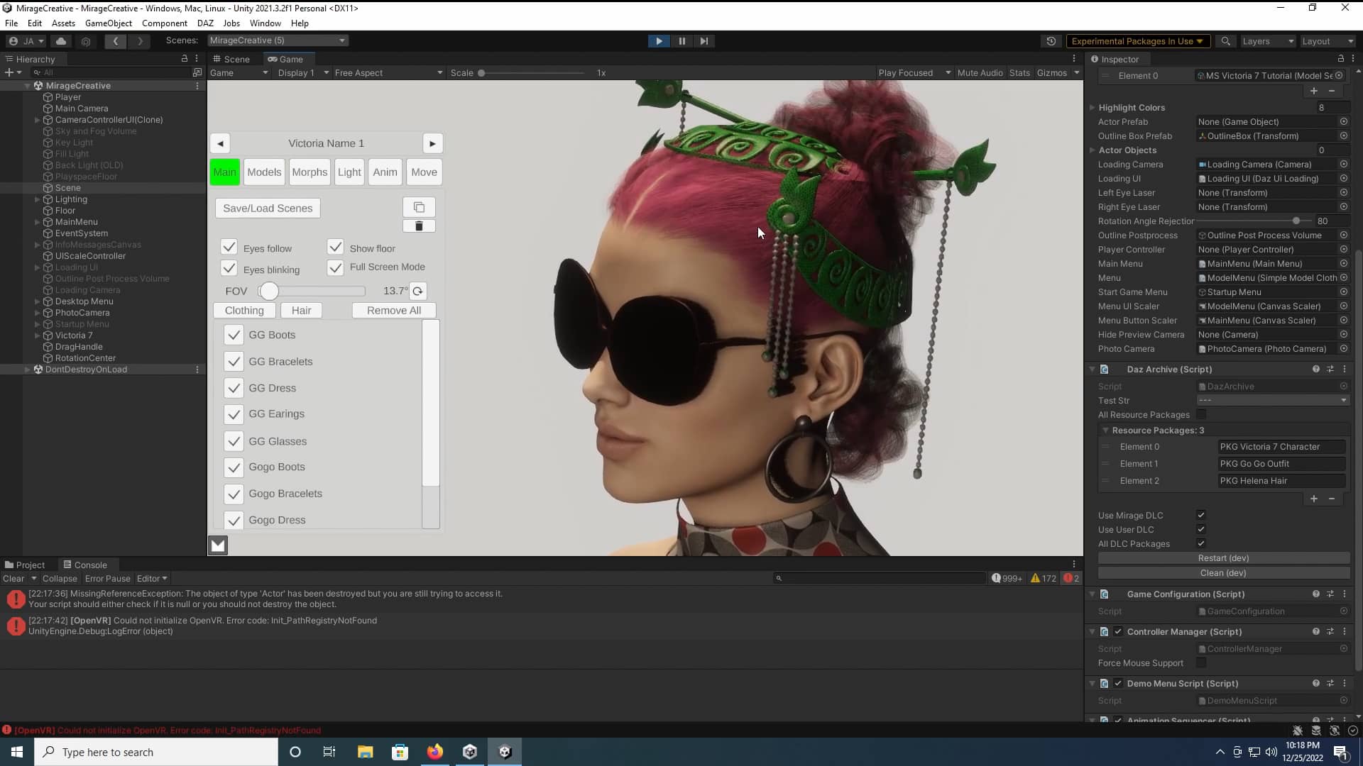 Mirage Creative Tutorial 02G - Importing hair on Vimeo