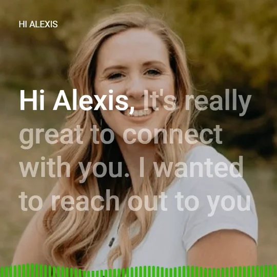 Hi Alexis on Vimeo