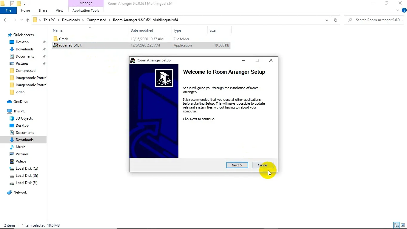 How to install Room Arranger 9.6 100% work on Vimeo