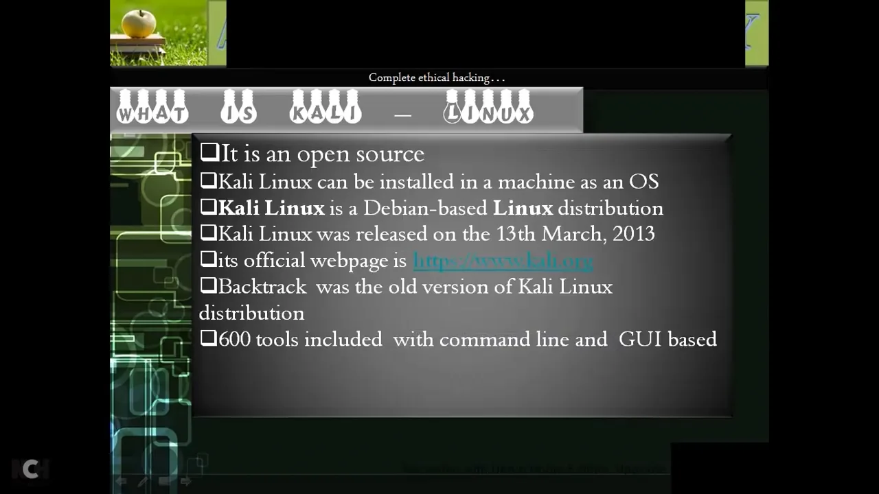 Kali Linux Part 1 (Introduction).mp4 on Vimeo