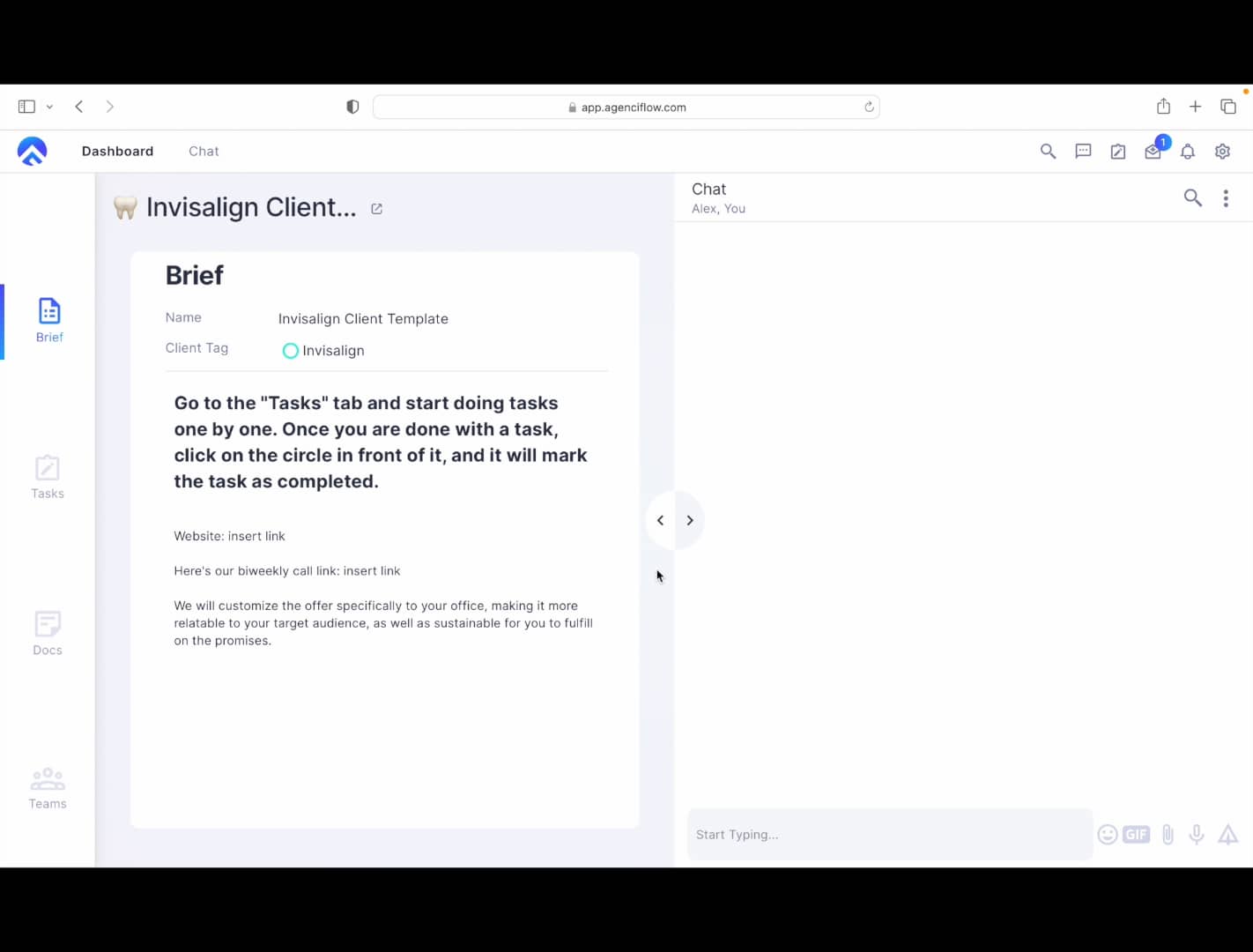 AgenciFlow Tutorial.mov on Vimeo