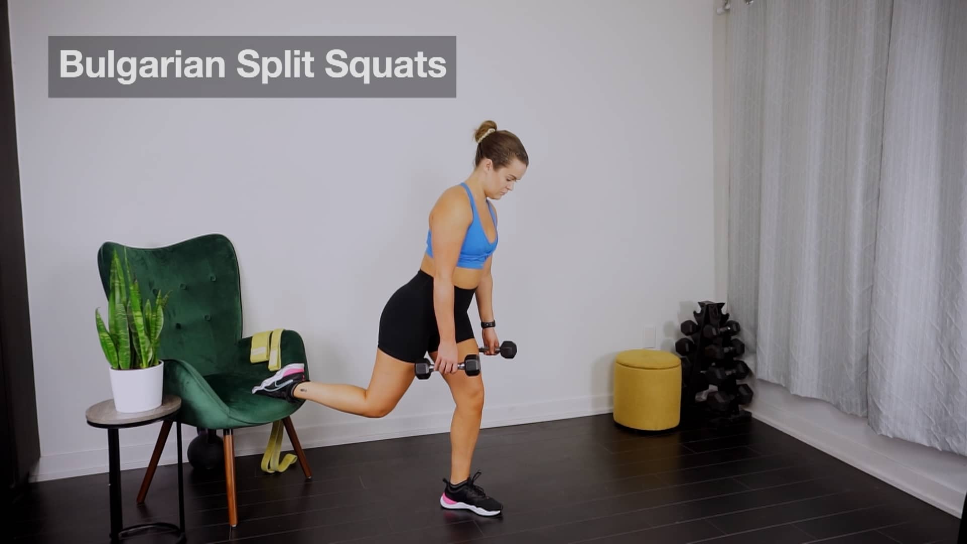 Bulgarian Split Squats on Vimeo