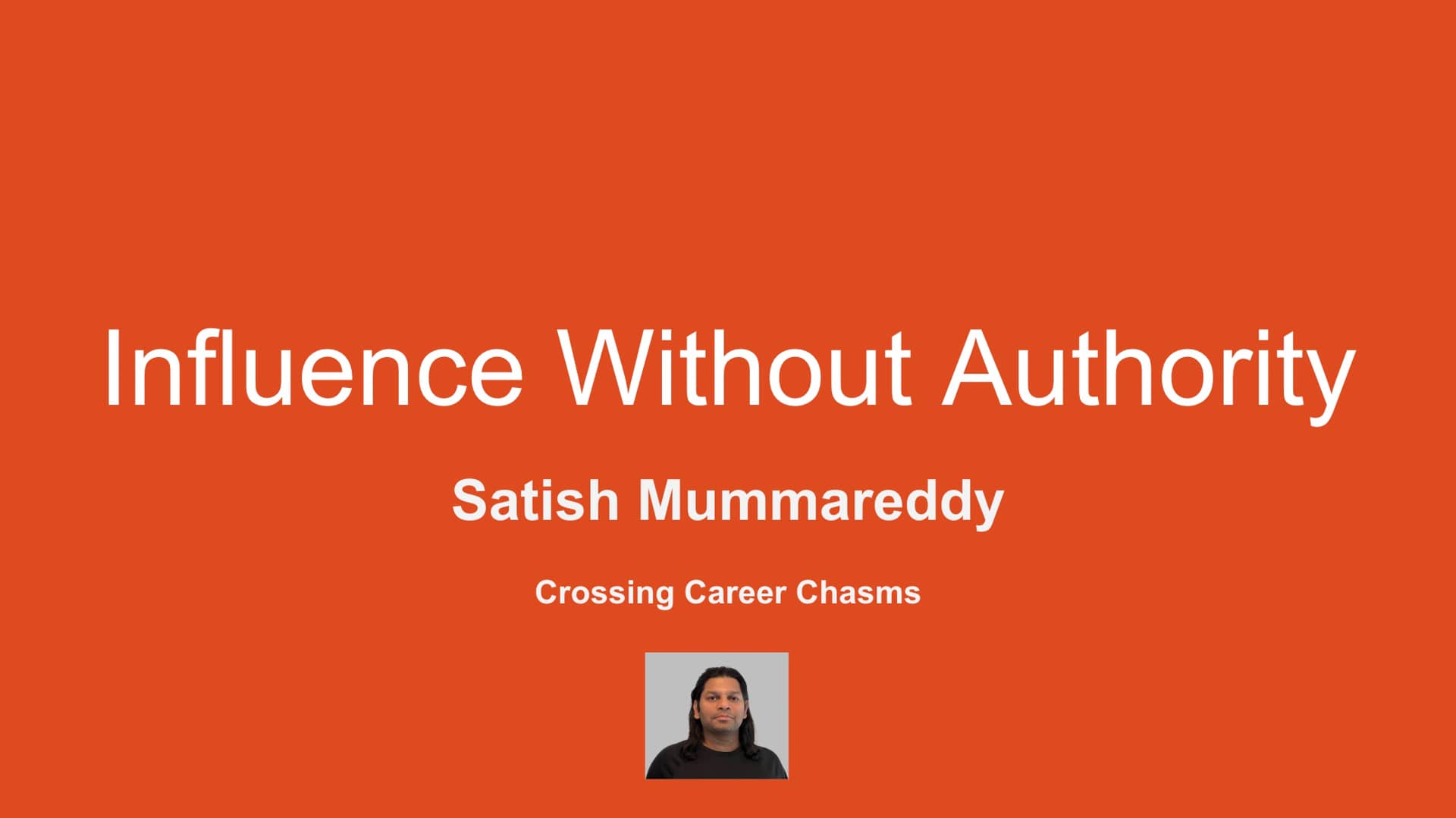 Influence Without Authority - Webinar - Dec 28 on Vimeo