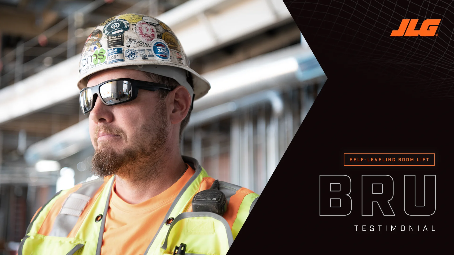 JLG: Self-Leveling Boom Testimonial — Bru on Vimeo